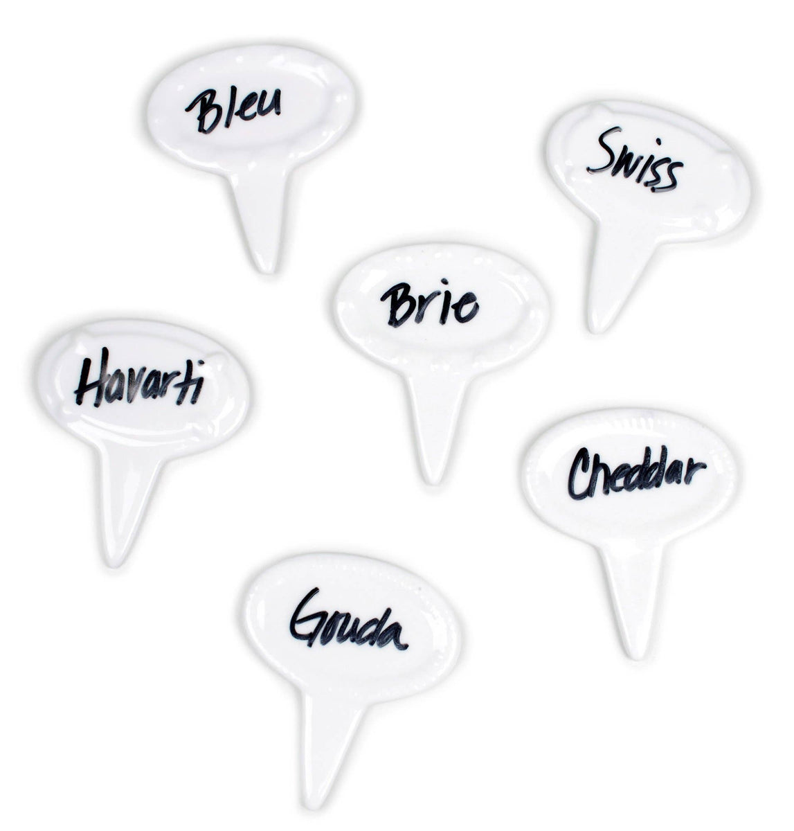 Oval Cheese Marker Set Of 6 – The Housewarming Project
